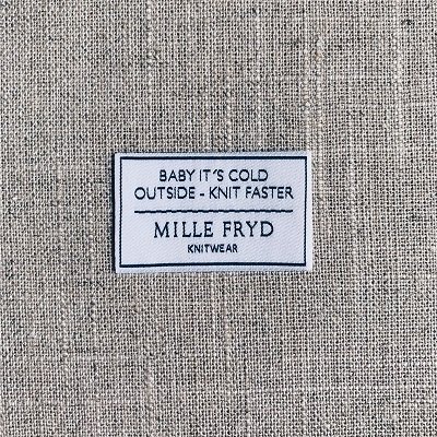 Mille Fryd Label "Baby It's Cold Outside" - Mille Fryd Strikketilbehør ...